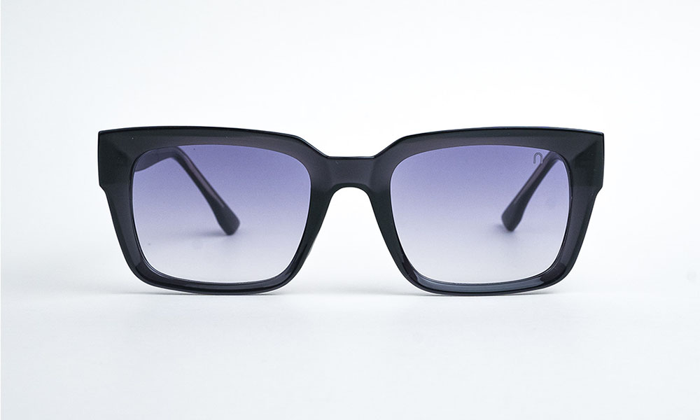 Grey Square Gradient Sunglass | Newmew Women's Collection