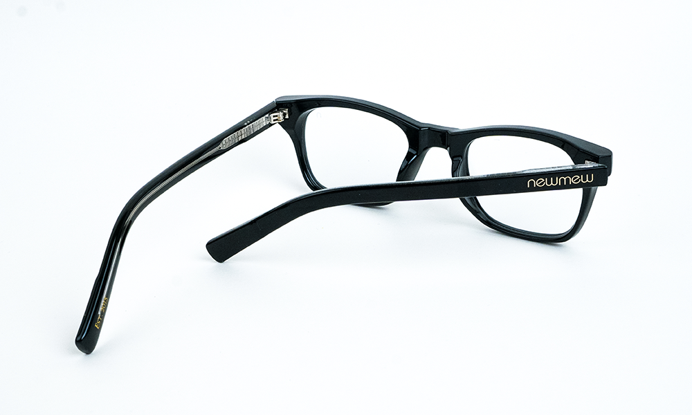Black Blue Cut Eyeglass | Flexible TR90 Computer Eyeglasses