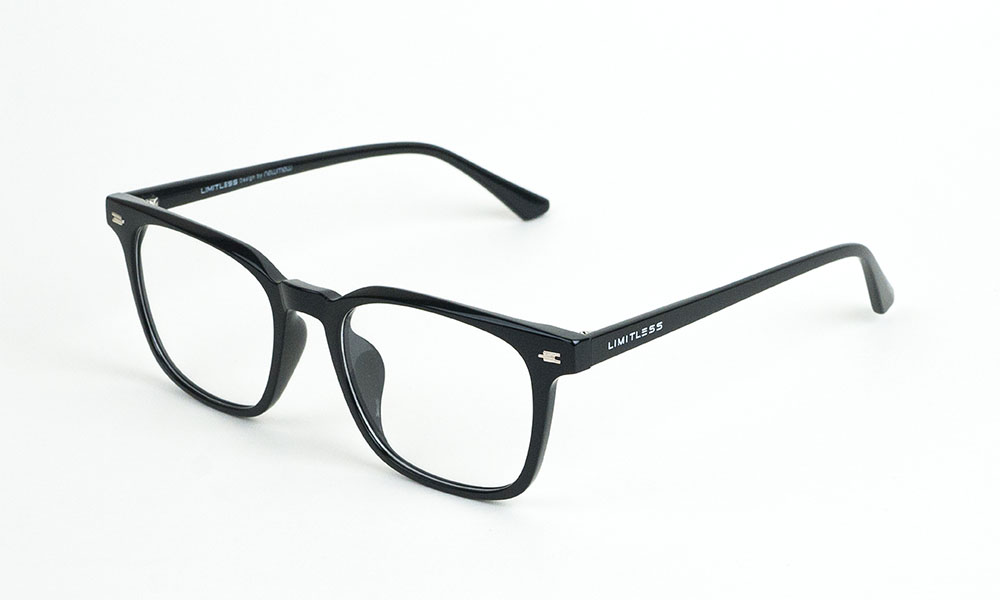 Square Black Prescription Frame | Shop Minimal Eyeglasses